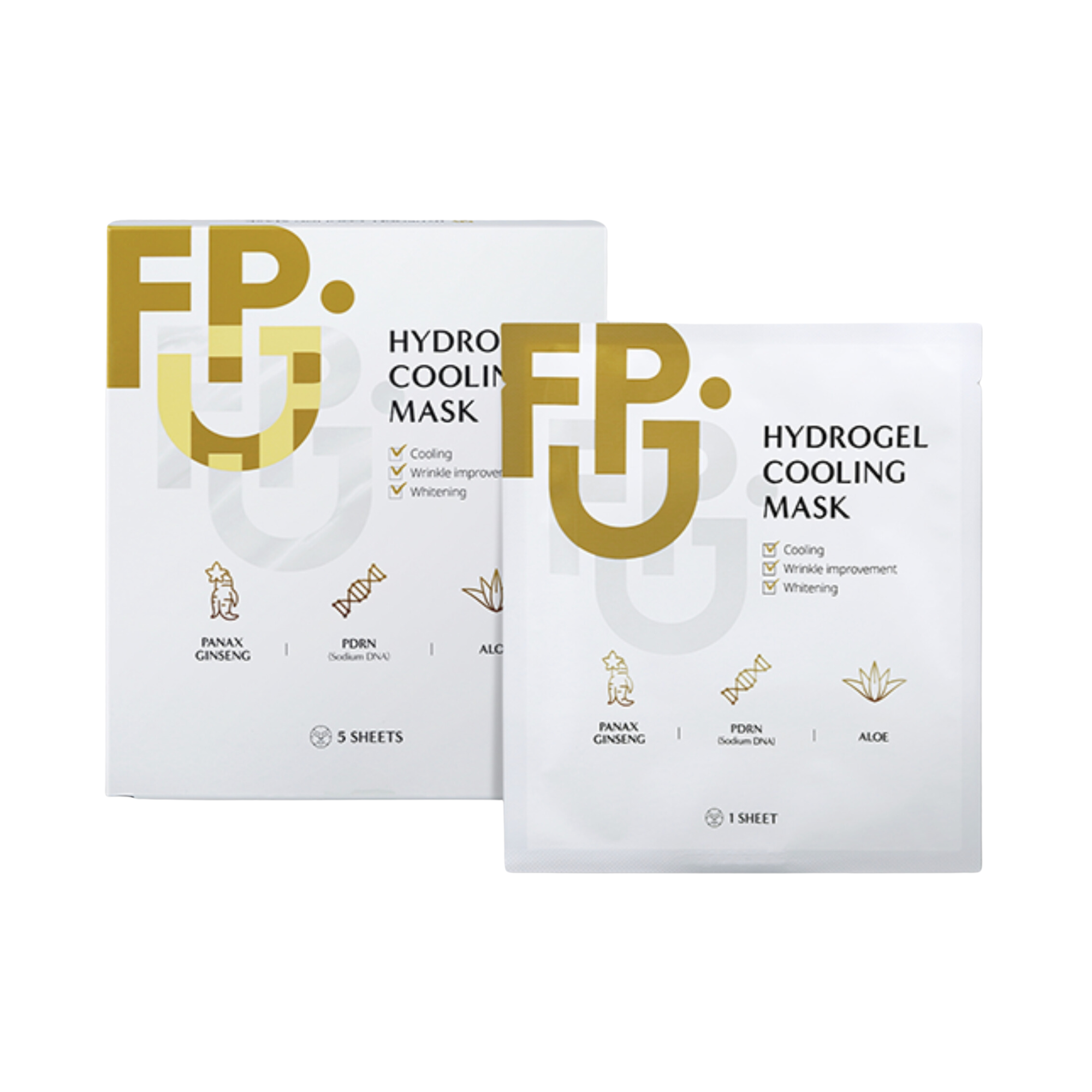 Cooling Hydrogel Mask With Panax Ginseng And Pdrn Fpj Bnc Global ...