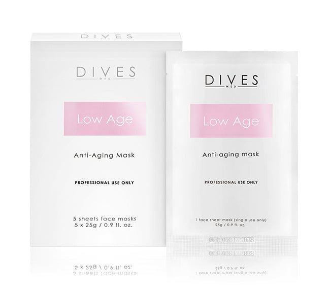 Low Age Mask Glutathione Aqua, Propylene Glycol, Anti-Aging Mask Dives ...