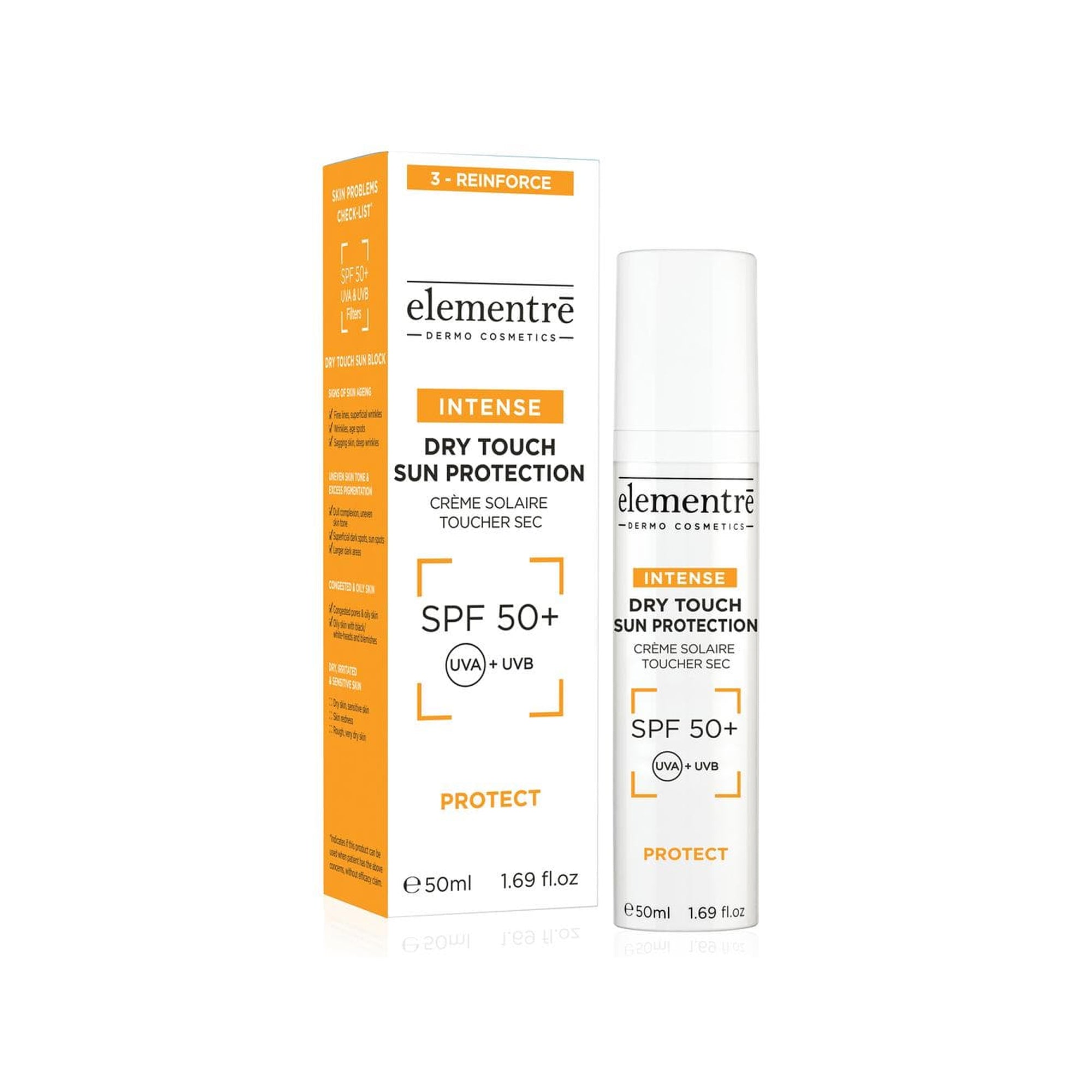 Dry Touch Sunscreen Intense Sun Protection Cream Elementre